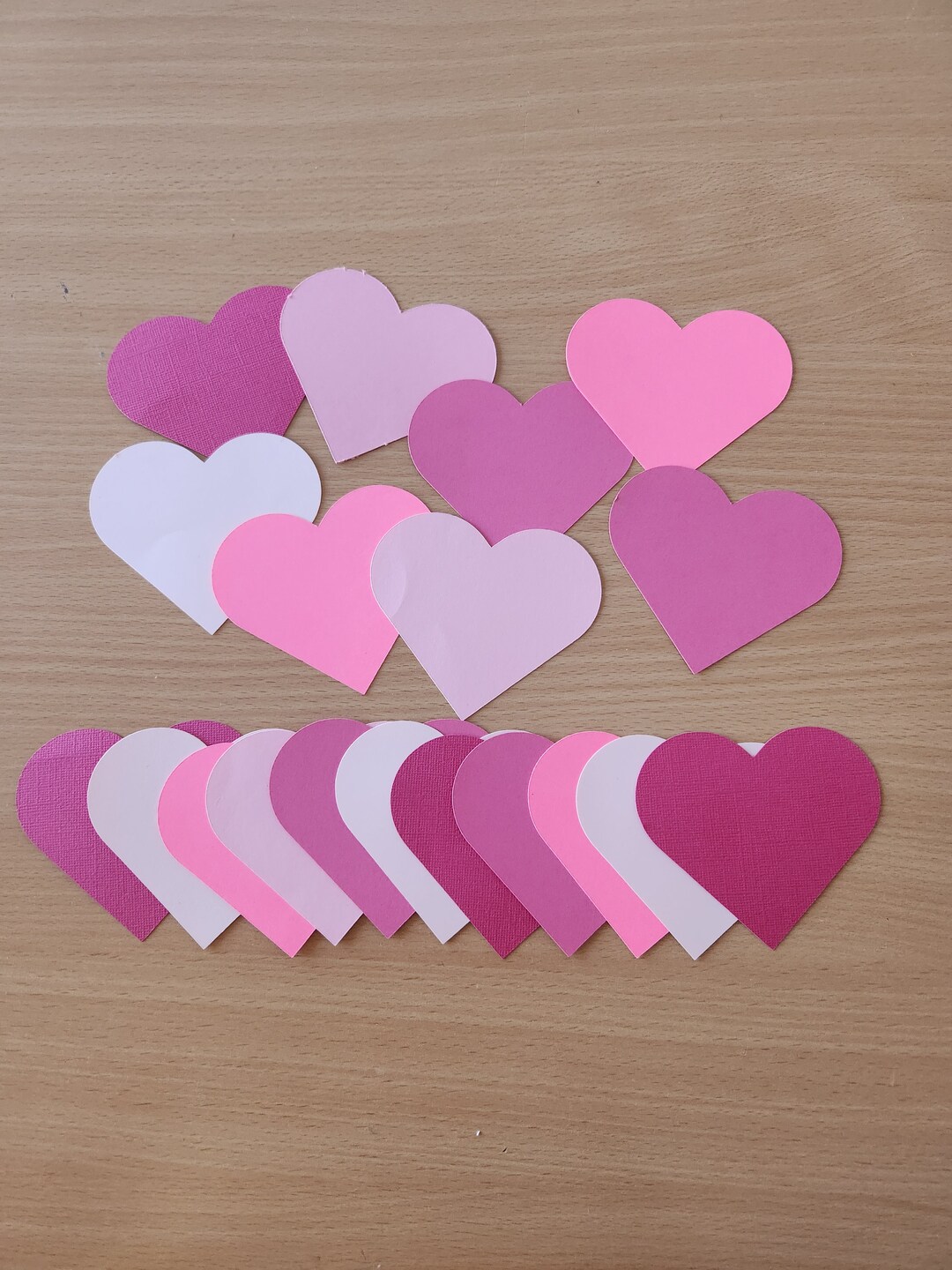 Heart Cardstock - Heart Love Note Cardstock - Heart Shaped 20x - Paper ...