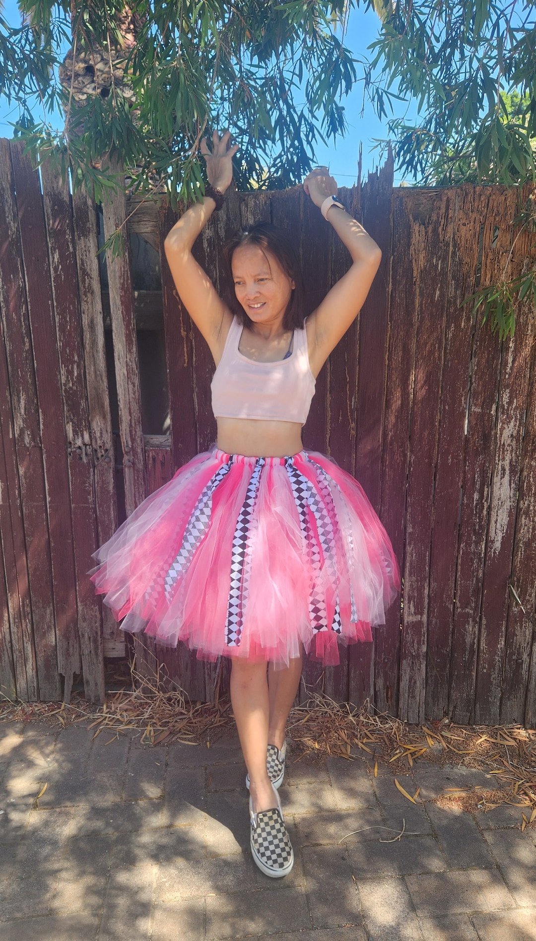 Race Car Themed Tutu Skirt for Women - Tulle Skirt With Checkered ...