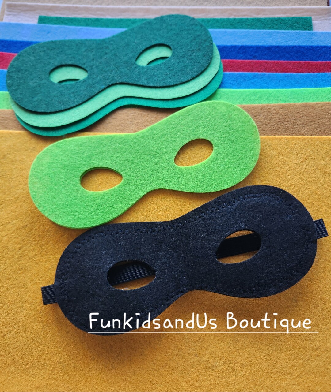 Sewn Felt Mask for Party Kids Sewn Felt Mask Felt Party Mask Toddler ...