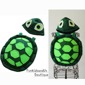 Turtle Costume for Kids - Customised Felt Turtle With Hat - Halloween ...