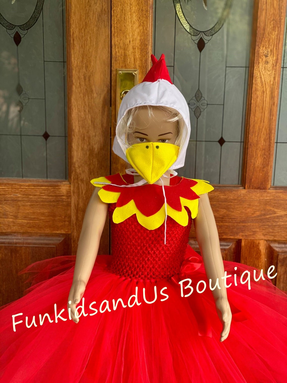 Red Hen Tutu Red Hen Costume Chicken Tutu Costume Red - Etsy
