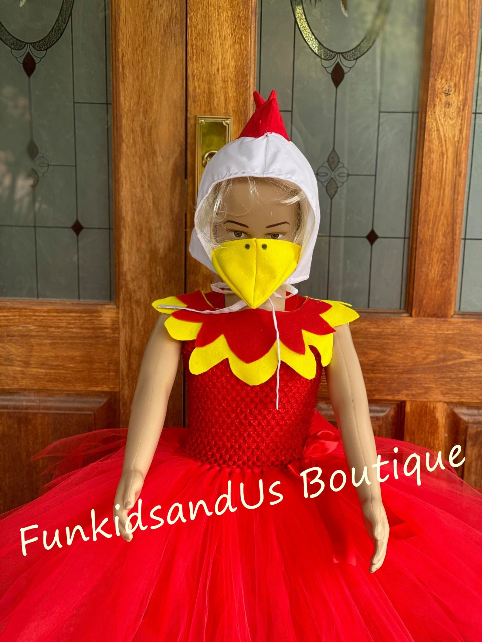 Red Hen Tutu Red Hen Costume Chicken Tutu Costume Red - Etsy