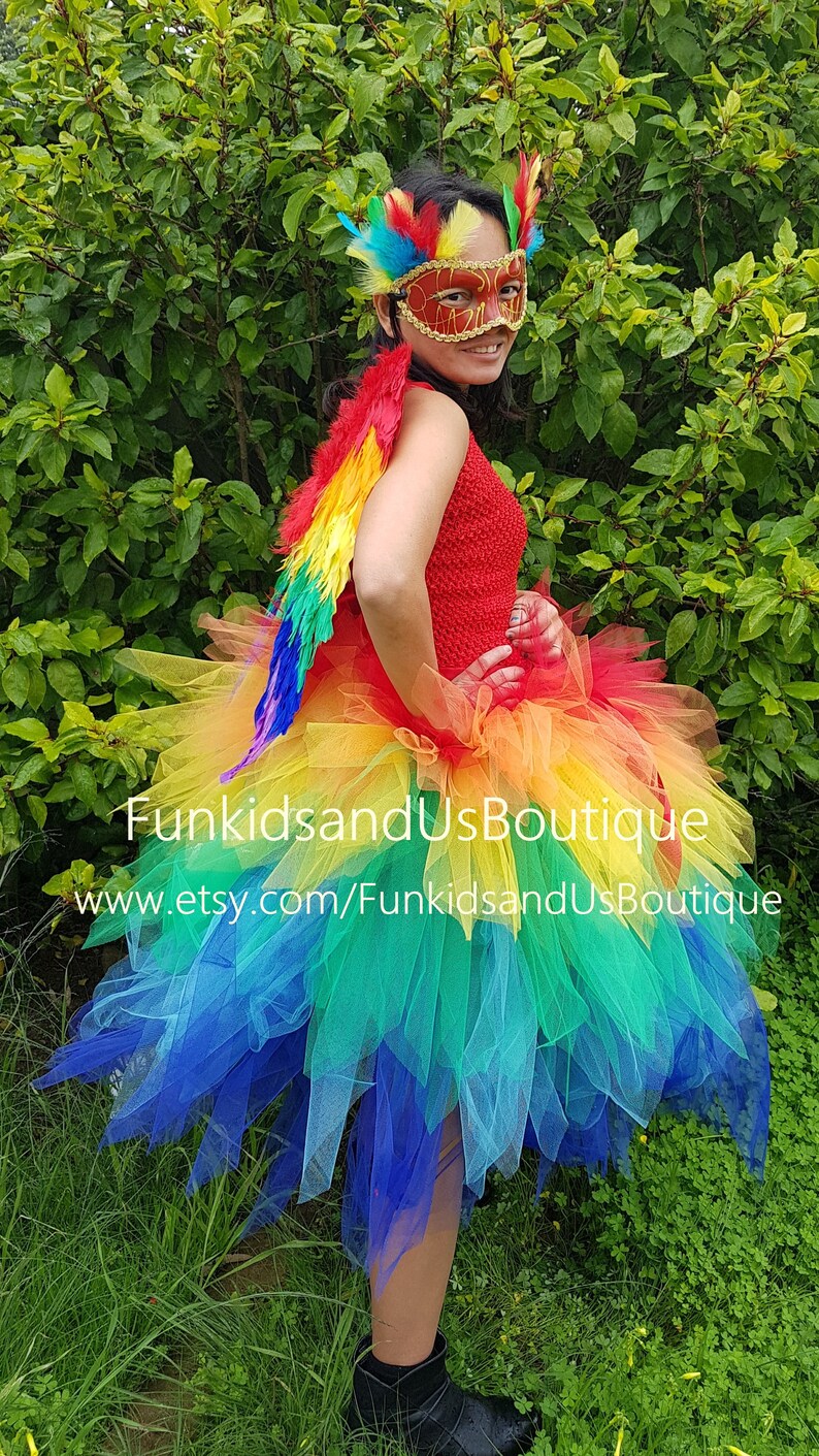 Adult Bird Costume Tutu Dress With Bird Wings Made to Order - Etsy
