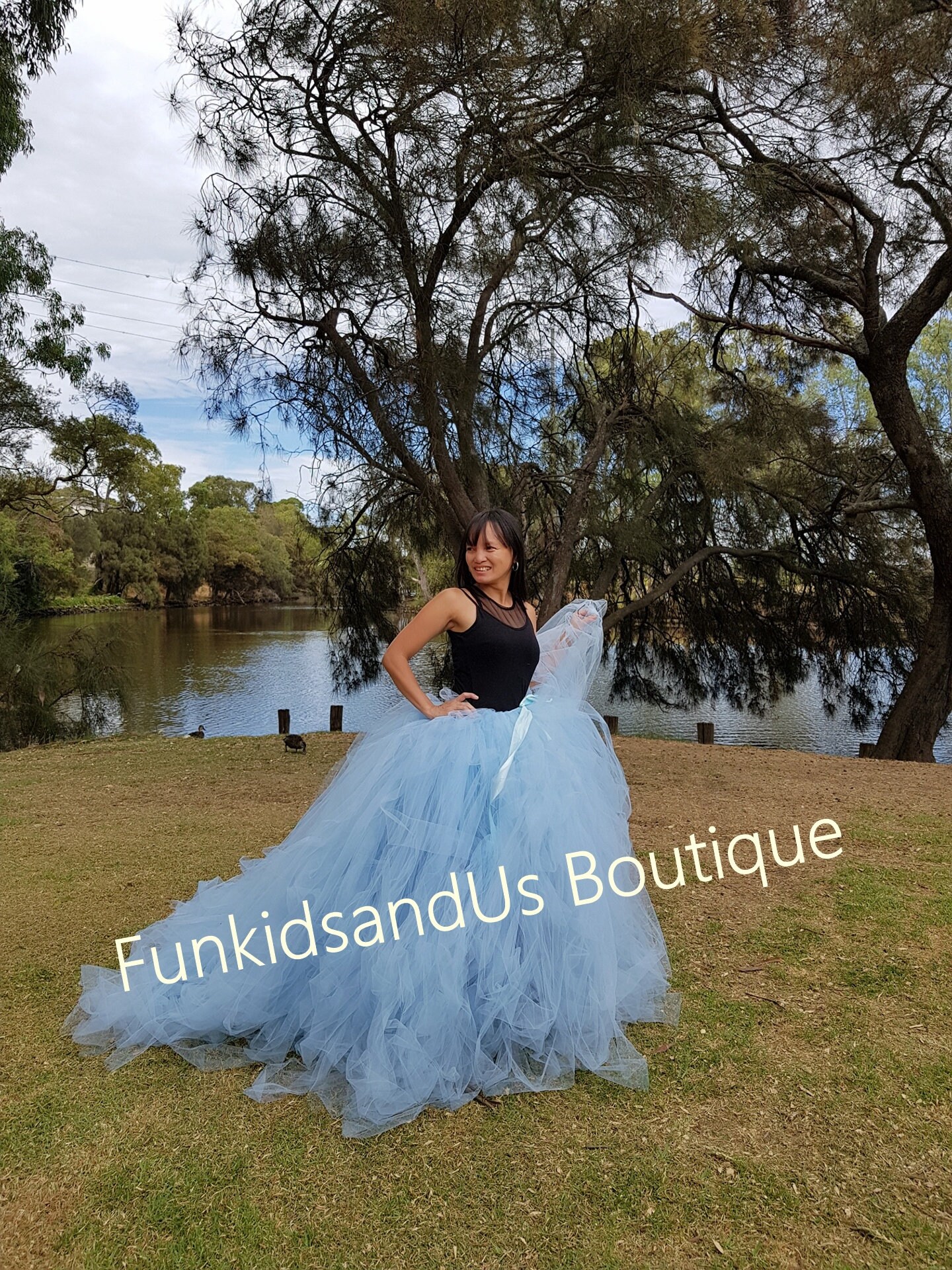 Extra Full Long Train Tutu bridal Adult Tutu Prop Maternity - Etsy ...