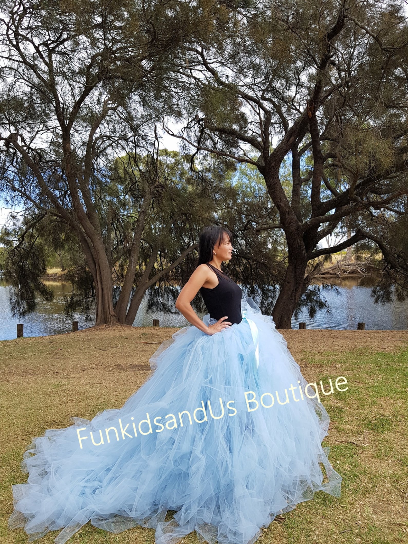 Extra Full Long Train Tutu bridal Adult Tutu Prop Maternity - Etsy ...