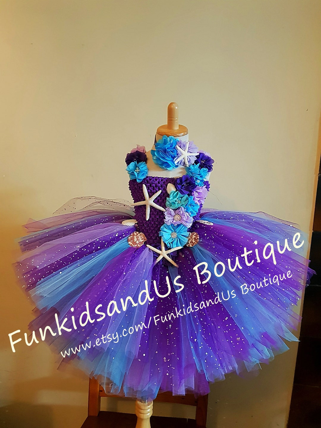 Mermaid Tutu Dress Mermaid Dress Under the Sea Mermaid Tutu Dress ...
