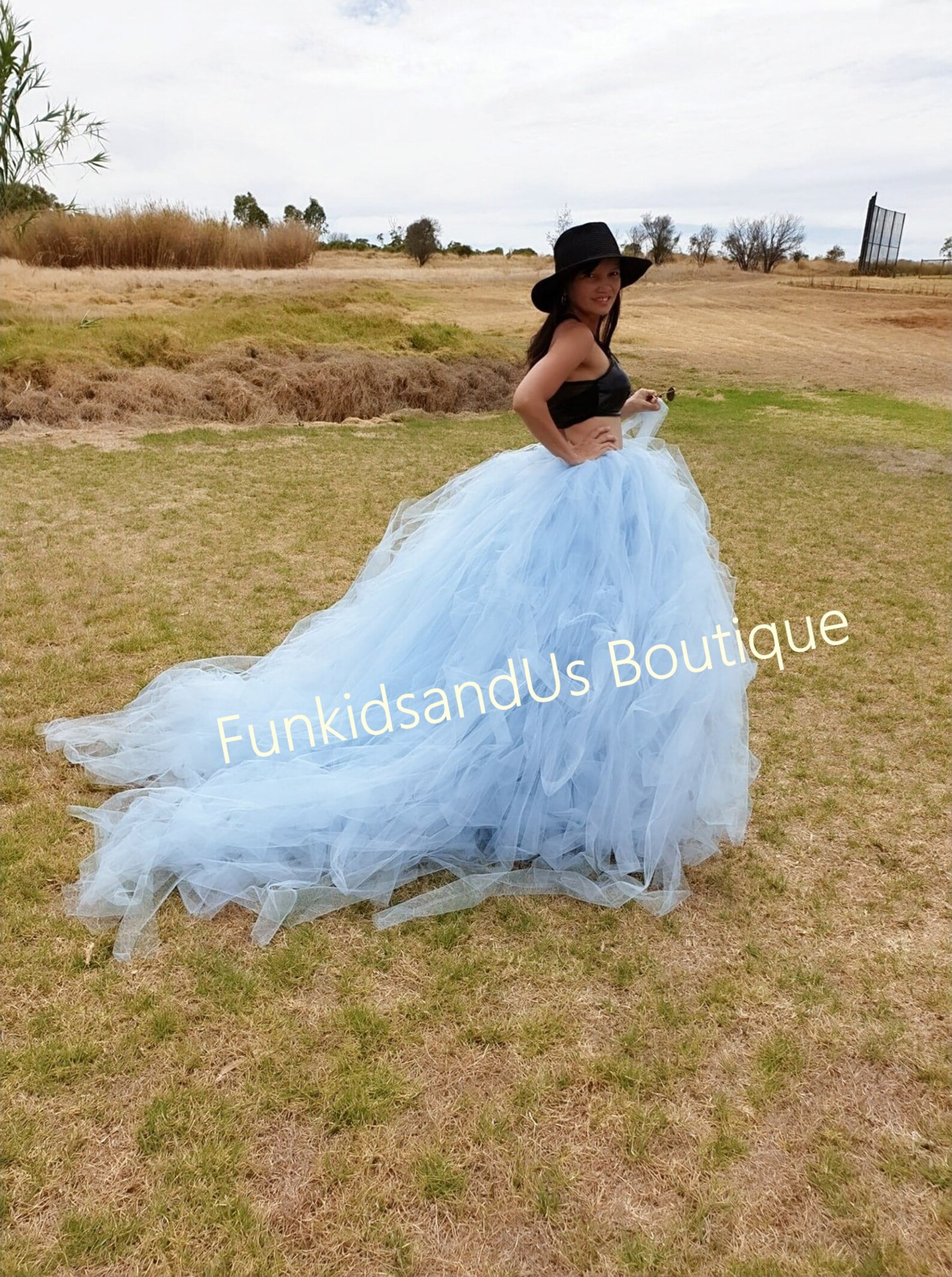 Extra Full Long Train Tutu bridal Adult Tutu Prop Maternity - Etsy ...