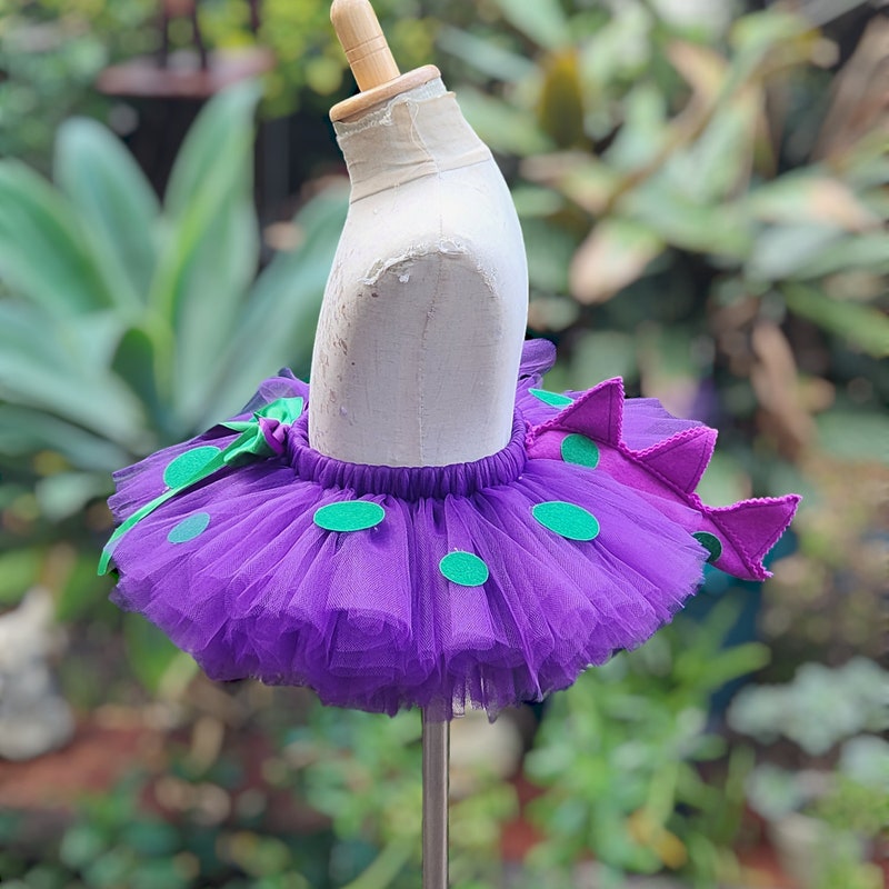 Dino Tutu With Tail - Etsy