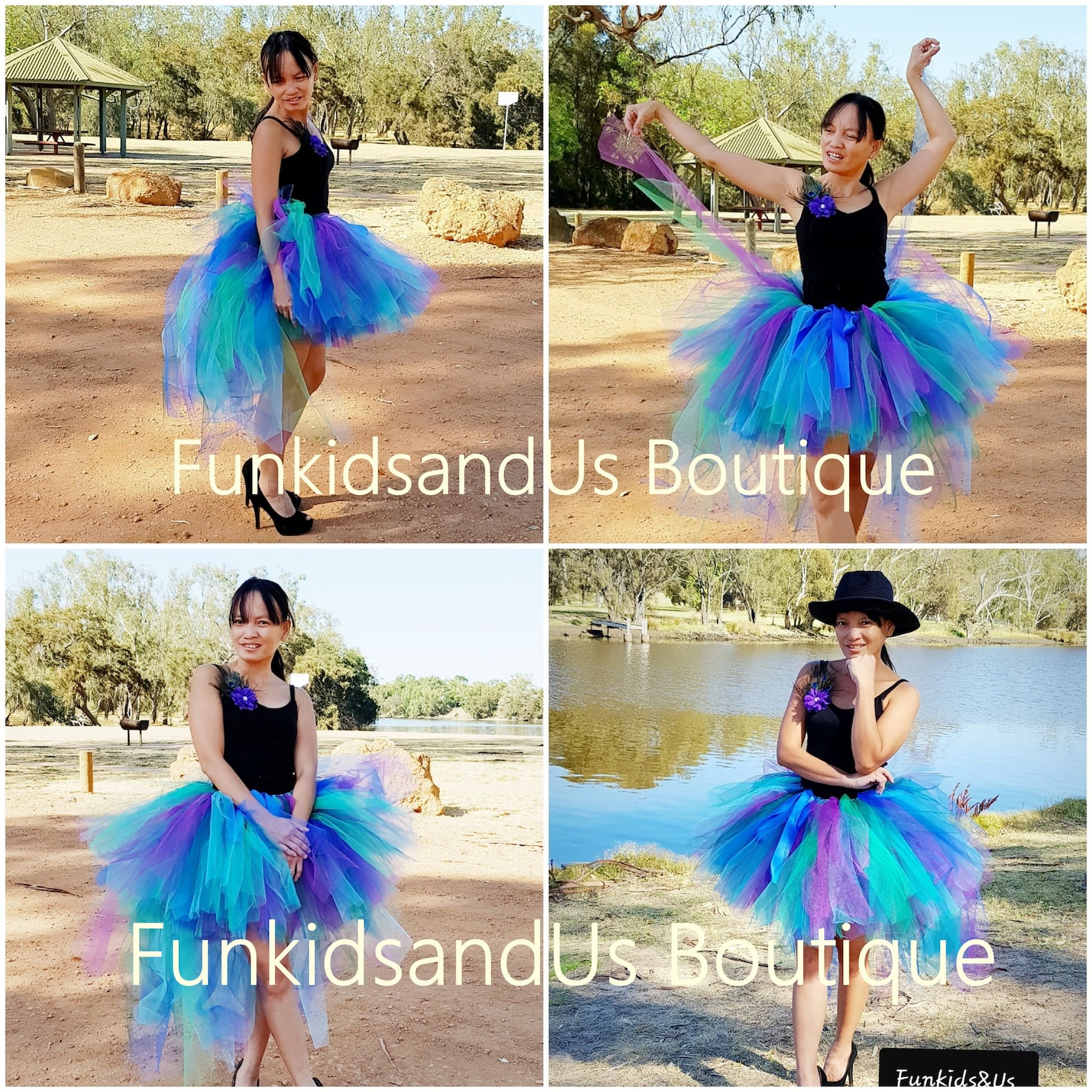 Adult Peacock Tutu Skirt Peacock Bustle Tutu Teen Ladies - Etsy Australia