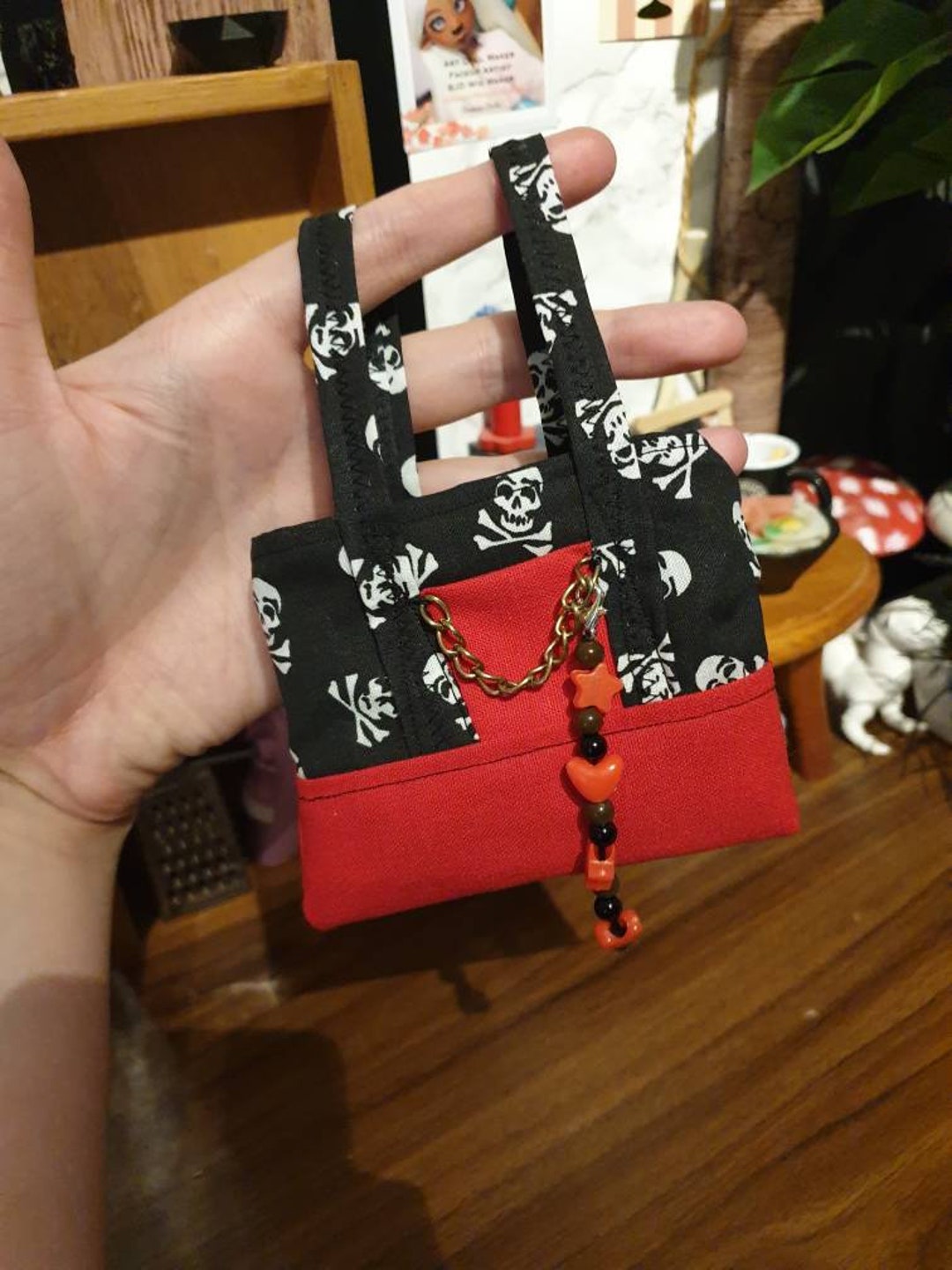 SD MSD Bjd Doll Bags Handbags Purse Tote Totebag Goth Clothes Smd ...