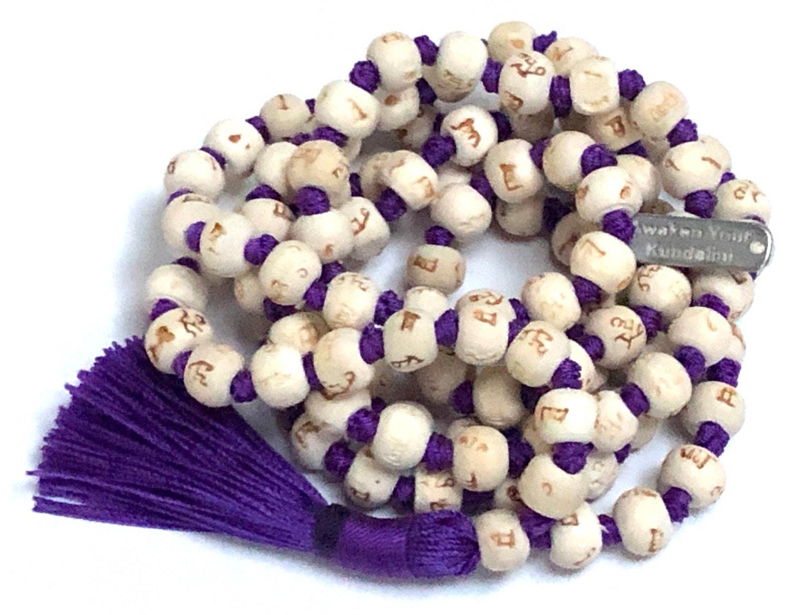 Ram Mala Tulsi Mala Holy Basil Hare Rama Krishna Hand Knotted - Etsy