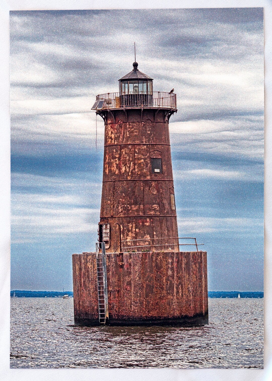 Picture Postcard: Bloody Point Light Bar, Chesapeake Bay, Maryland, HQ ...