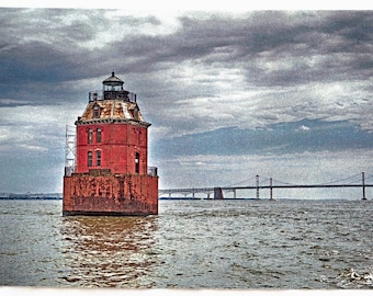Picture Postcard: Bloody Point Light Bar, Chesapeake Bay, Maryland, HQ ...