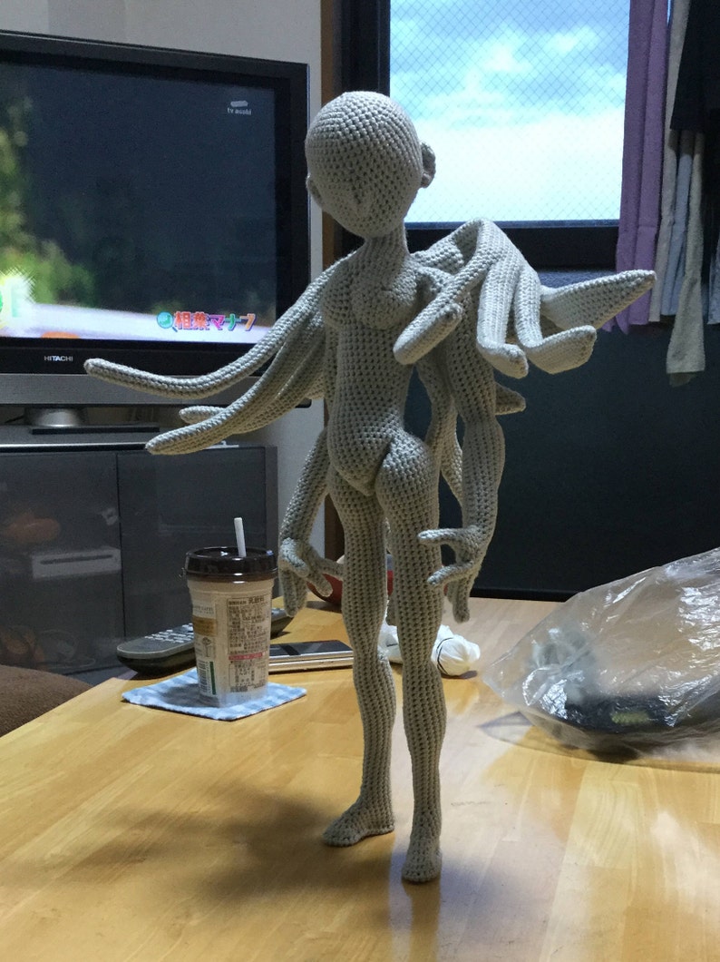 Wing Crochet Pattern for Amigurumi Female Body - Etsy