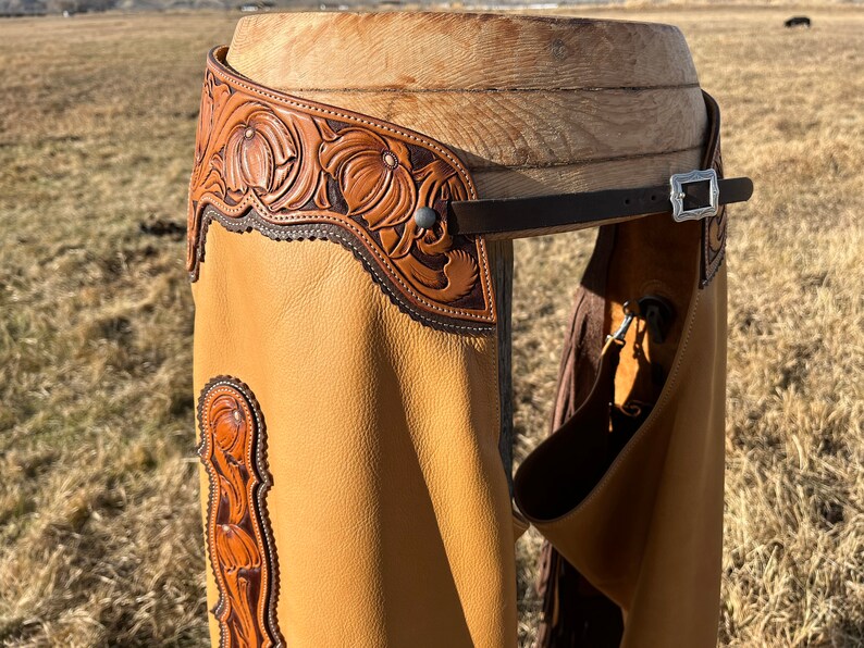 Custom Leather Chaps - Etsy