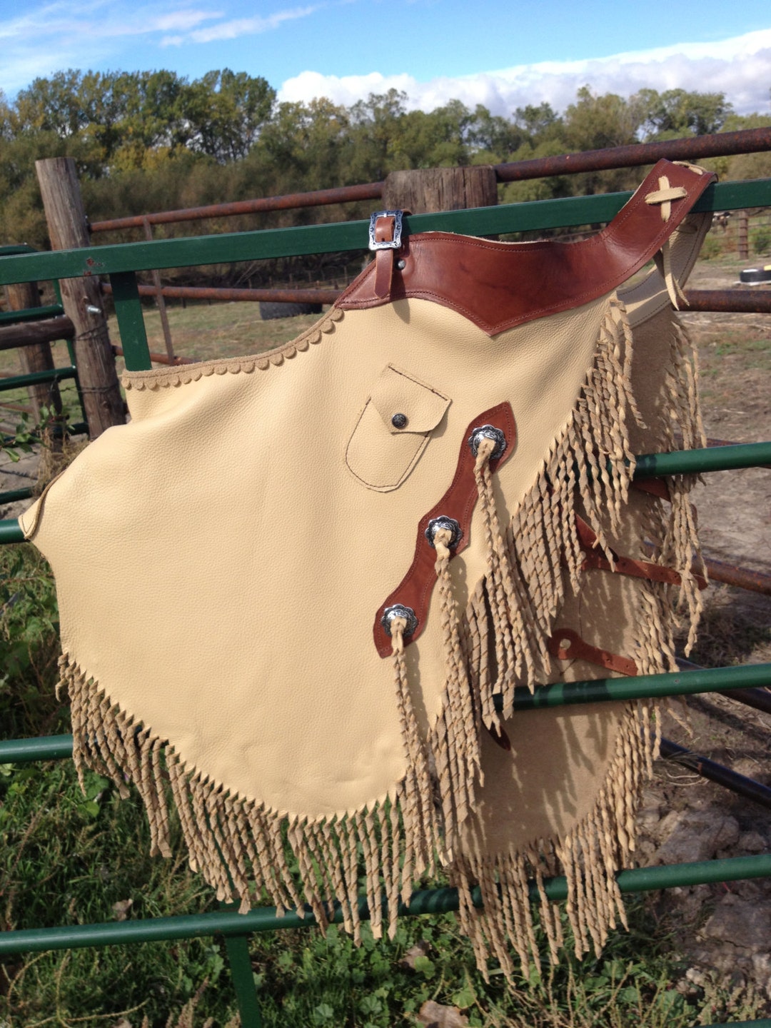 Custom Made Chinks With Twisted Fringe. This Pair is Not Currently ...