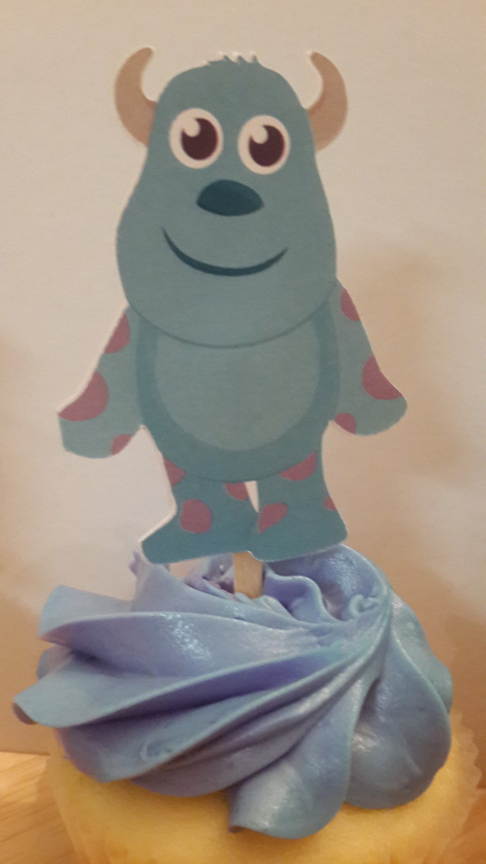 Monsters Inc 12 Cupcake Toppers - Etsy