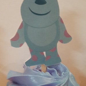 Monsters Inc 12 Cupcake Toppers - Etsy