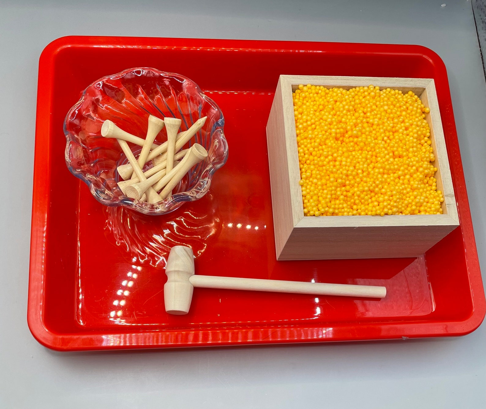 Montessori Hammering Lesson/activity - Etsy