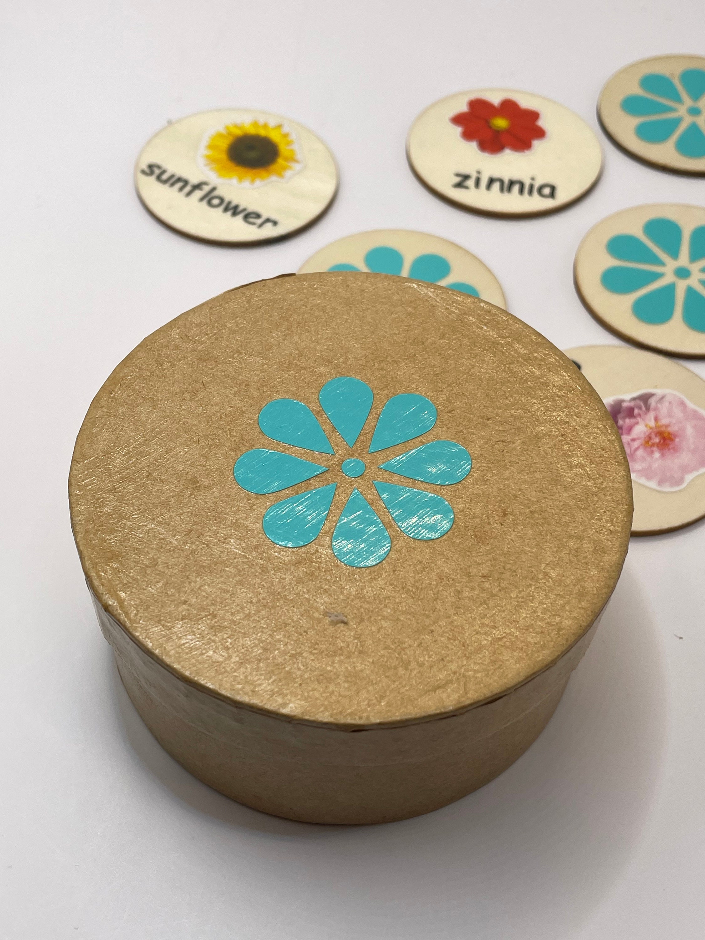 Montessori Flower Matching Lesson/activity and Memory Game - Etsy