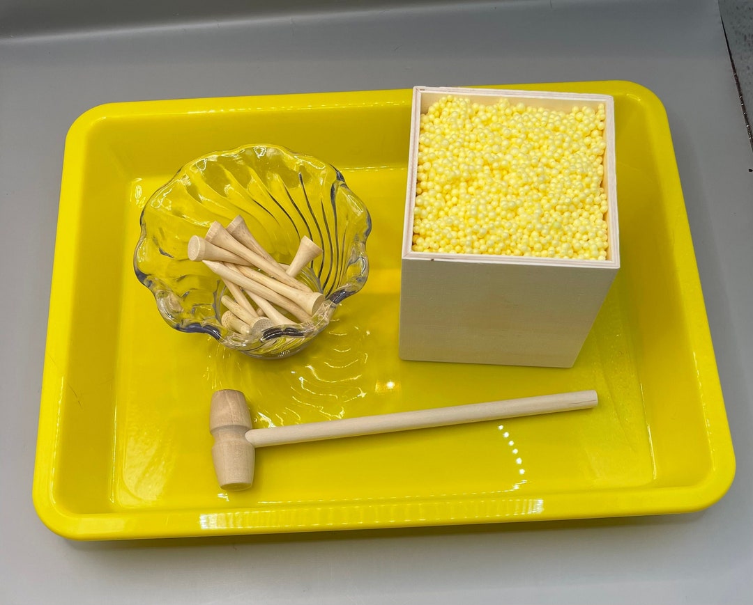 Montessori Hammering Lesson/activity - Etsy