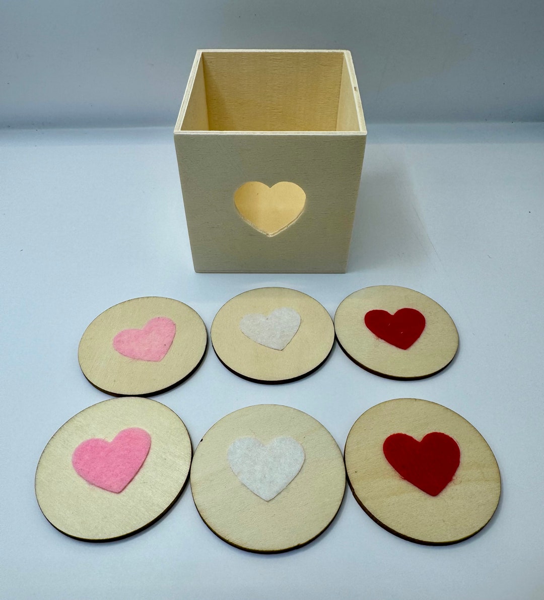Montessori Hearts Sorting Lesson/activity - Etsy