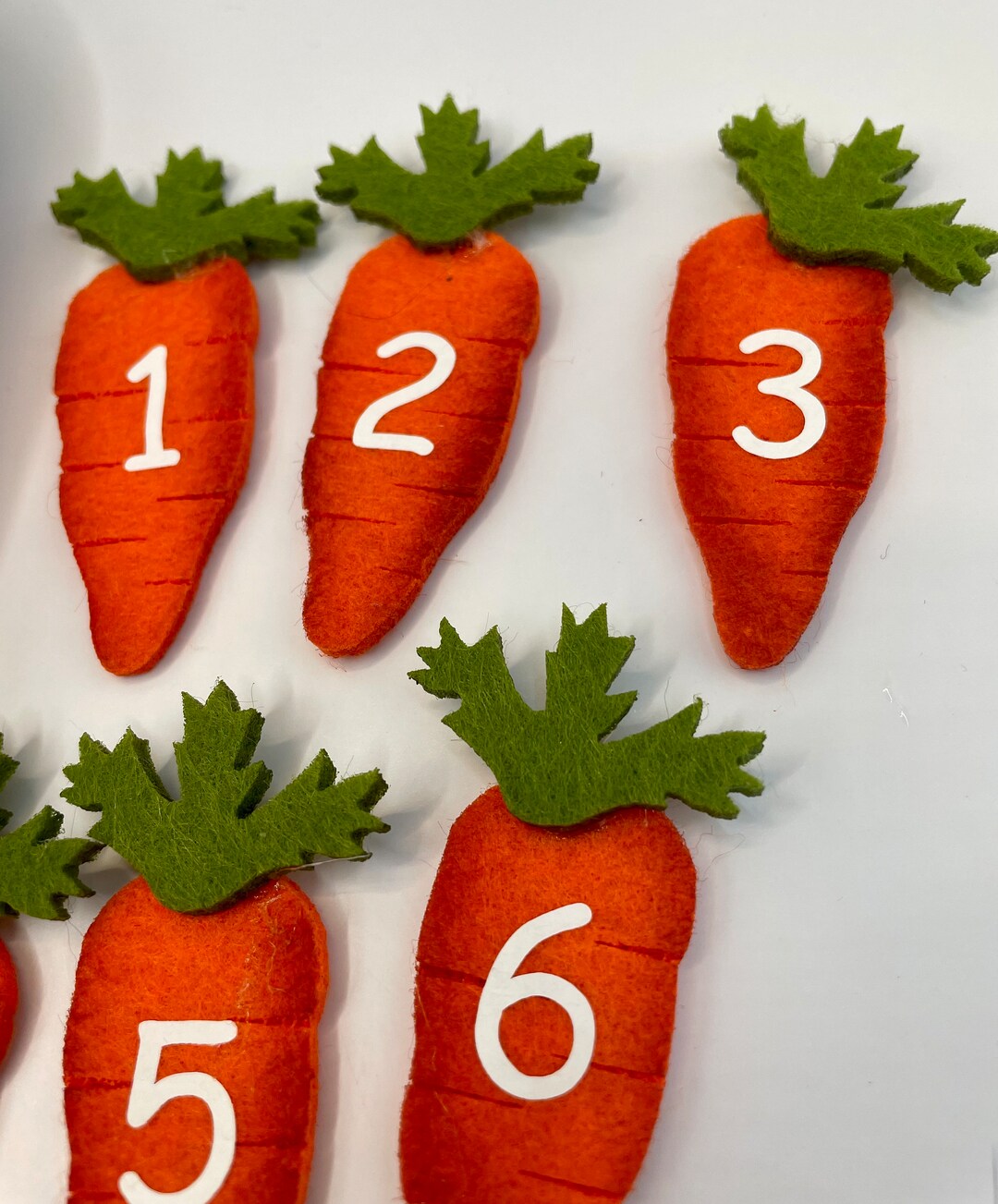 Carrot Counting 1-10 Lesson/activity - Etsy
