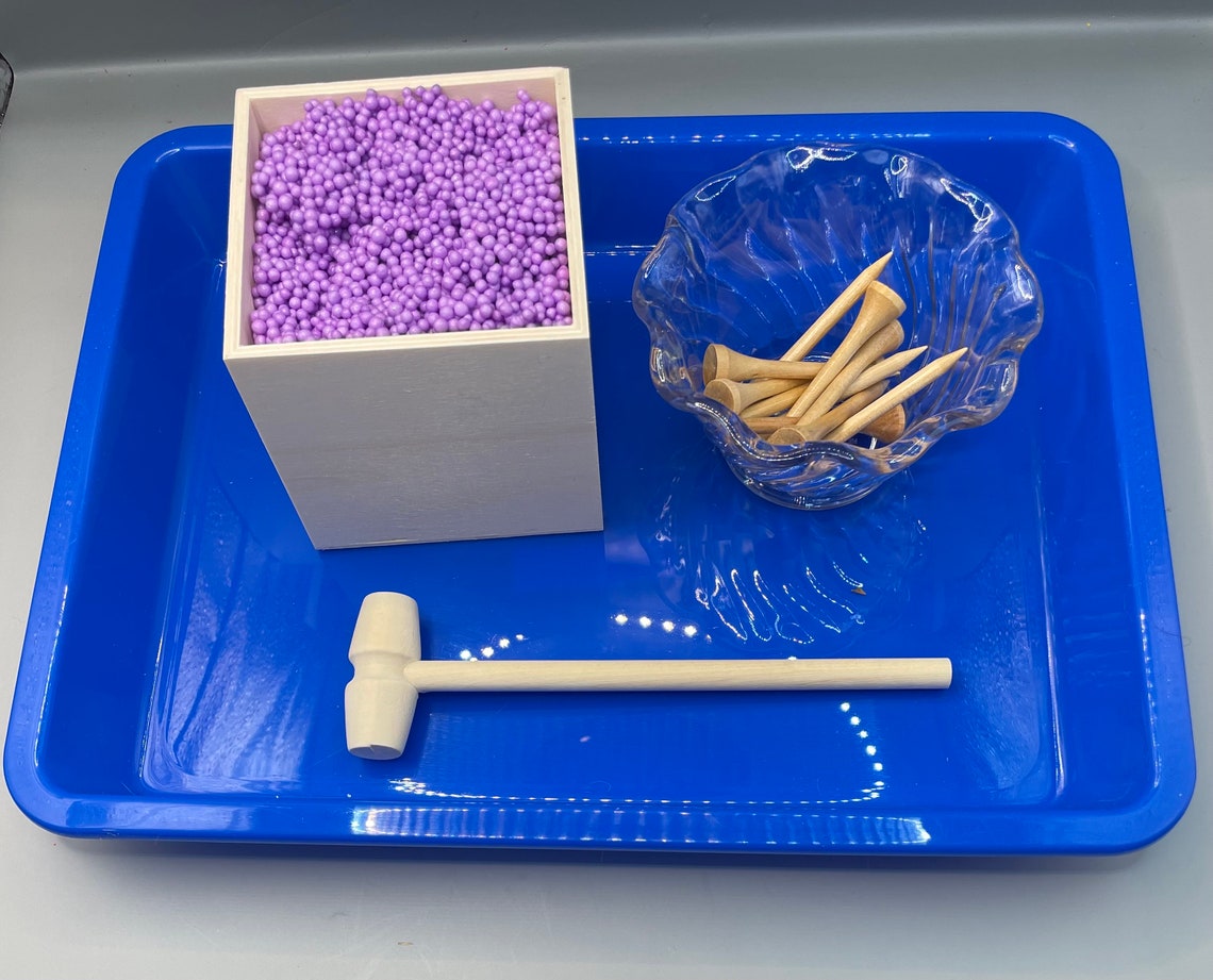 Montessori Hammering Lesson/activity - Etsy