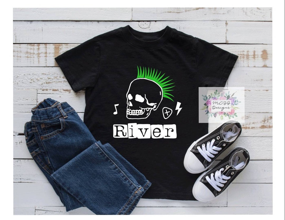 Mohawk Shirt•punk Rock Baby Outfit•baby Clothes•all Sizes•boys Shirts ...
