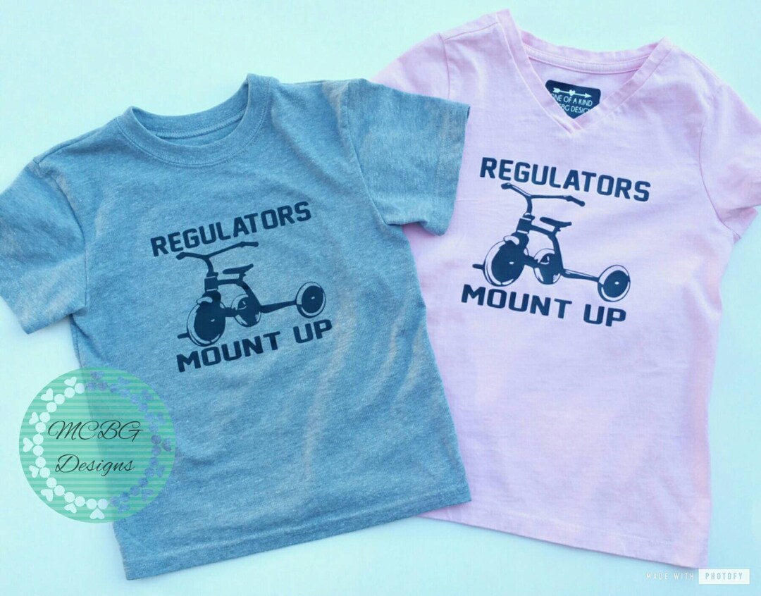 Regulators Mount Up, Rap Shirts, Girls Shirts, Old School Rap, Toddler ...