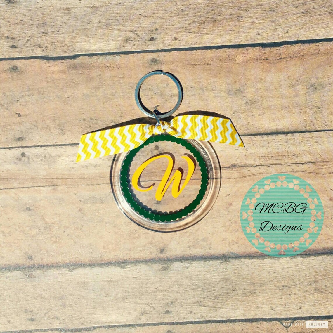 Personalized Acrylic Monogram Keychain, Bridesmaid Gift - Etsy