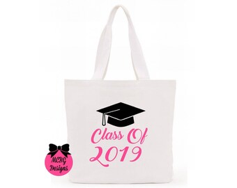 Graduation Tote Bag Personalized Tote Bag Graduate Bag - Etsy
