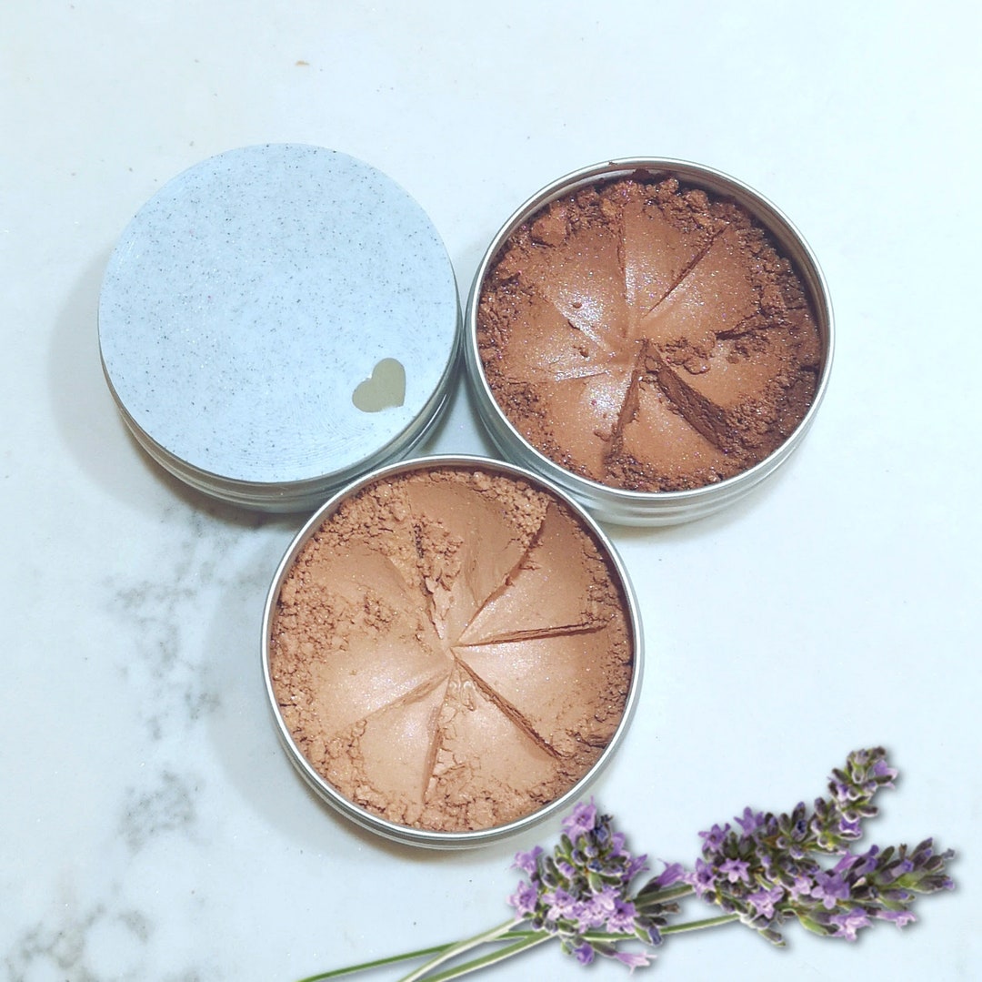 Vegan Pure Mineral Makeup Bronzer and Contour Talc Free - Etsy