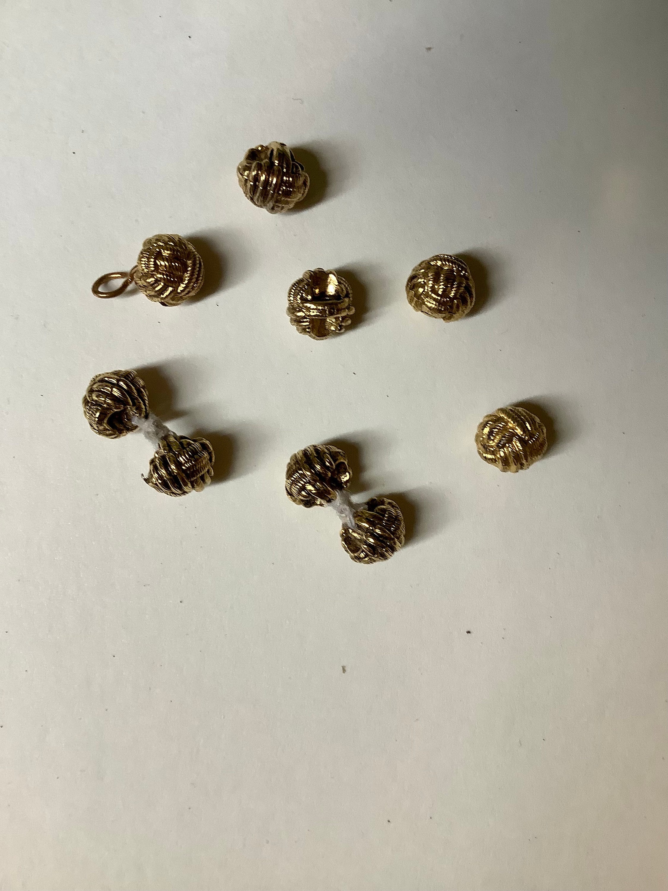 Brass Color Metal Lovers Knots. the Last Owner Thought They Should Be ...