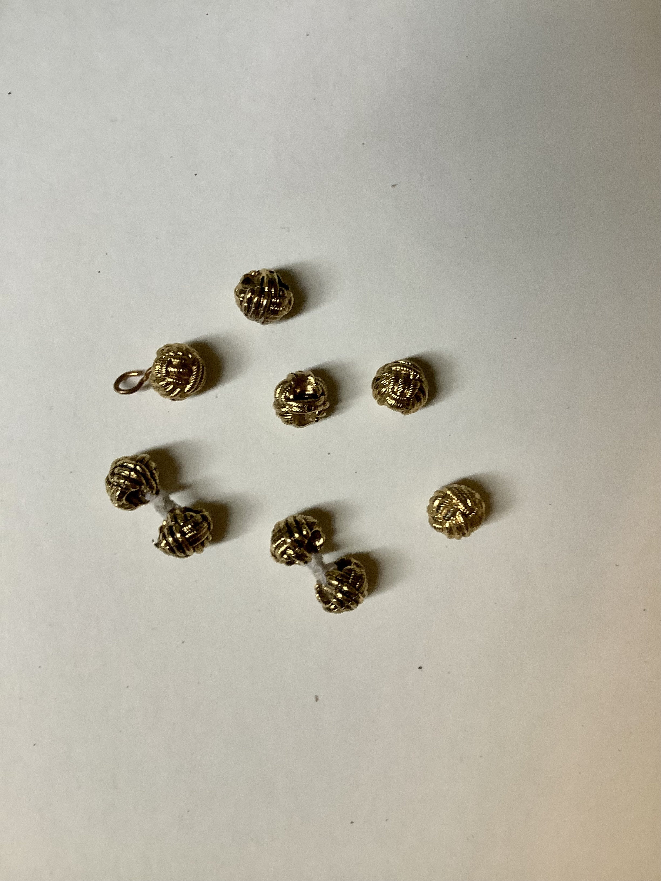 Brass Color Metal Lovers Knots. the Last Owner Thought They Should Be ...