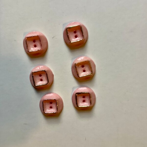 Pretty Pink Buttons - Etsy