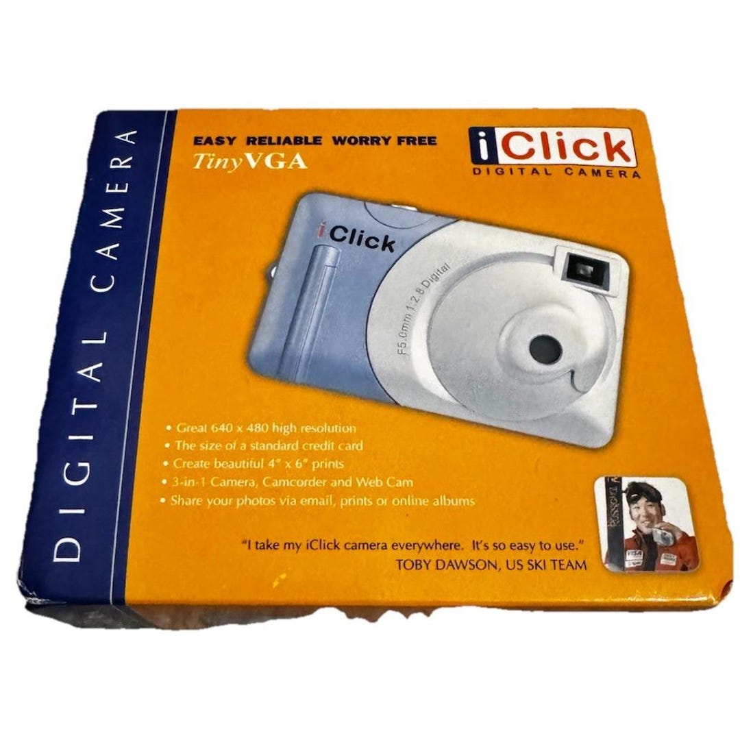 VTG, Iclick Digital Camera, Sapphire 100. NIB. Only Opened to Test It ...