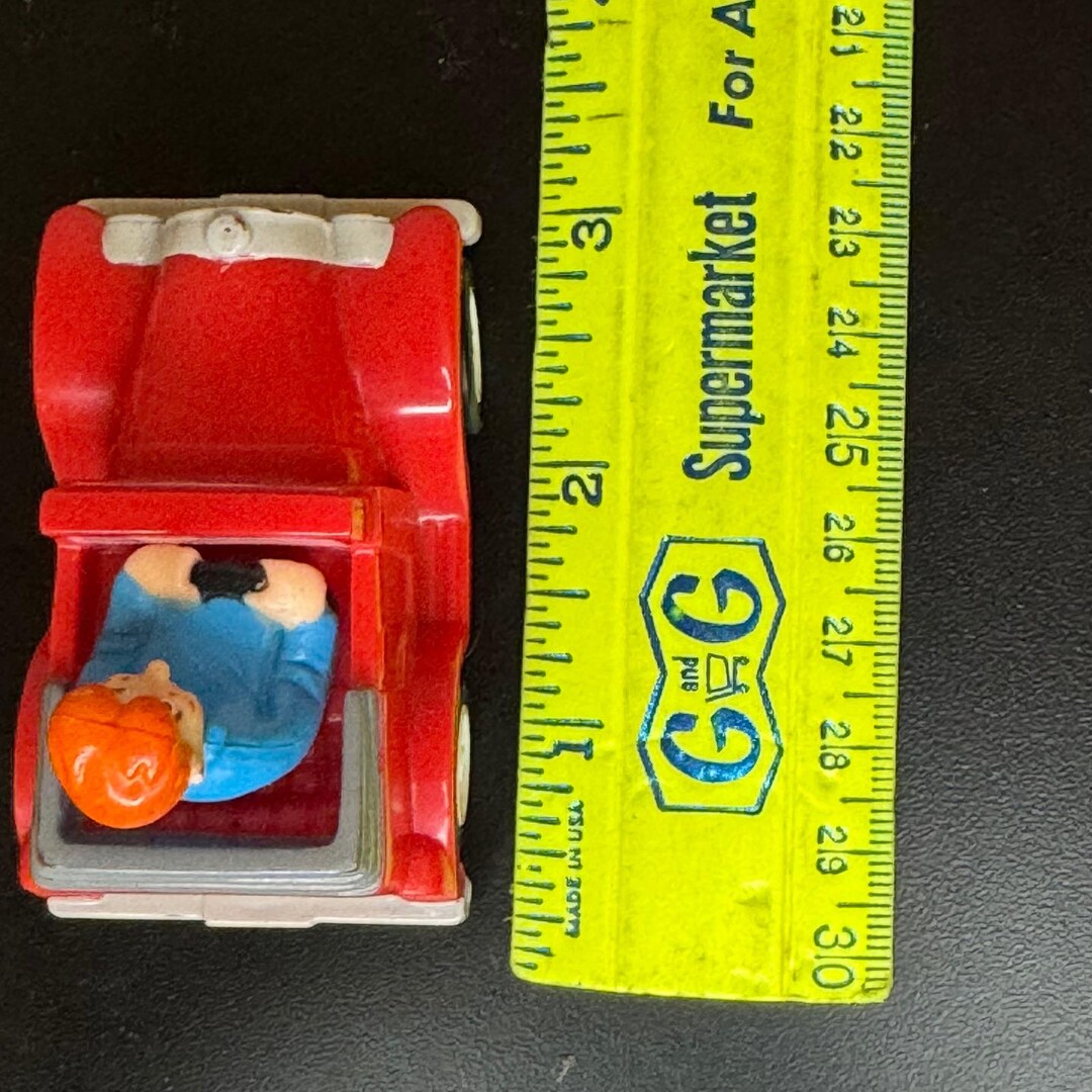 Burger King Archie Comic Car Toy 1991 Archie Andrews Figure Red ...