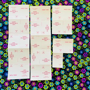 Cute Adorable 80's Vintage Crayola Crayons Bears Valentines With ...