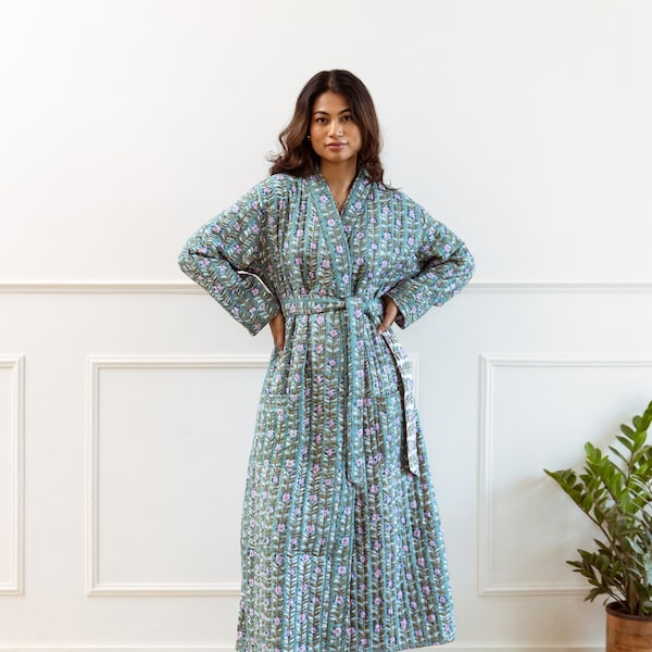 Quilted Robe - Etsy