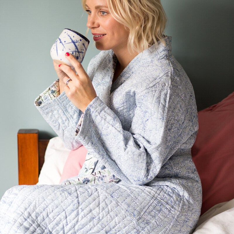 Quilted Robe - Etsy