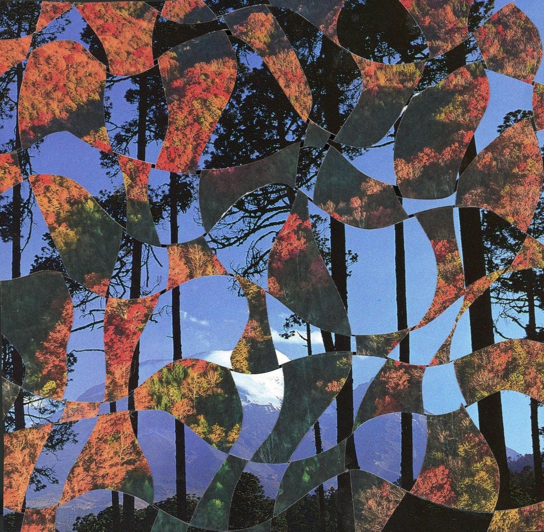 Original Paper Weaving Collage and Abstract Art / Home Decor/ Wall Art ...