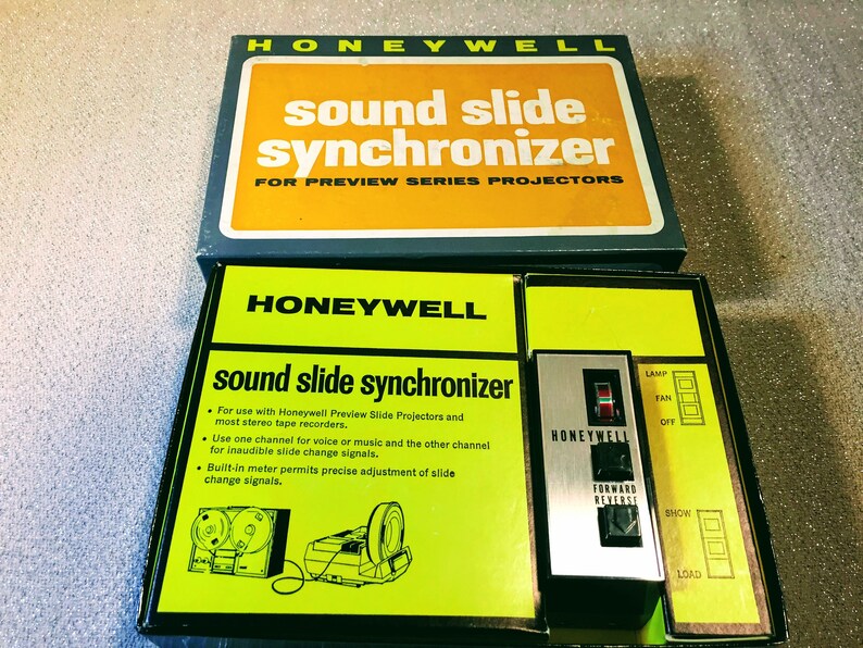 HONEYWELL Sound Slide Synchronizer for Preview Slide Projectors & Most ...