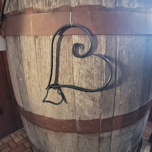 Forged Hearts Family - Hand Forged Personalized Wedding Gift - Wrought ...