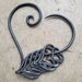 Forged Hearts Family - Hand Forged Personalized Wedding Gift - Wrought ...