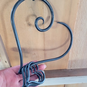 Forged Hearts Family - Hand Forged Personalized Wedding Gift - Wrought ...