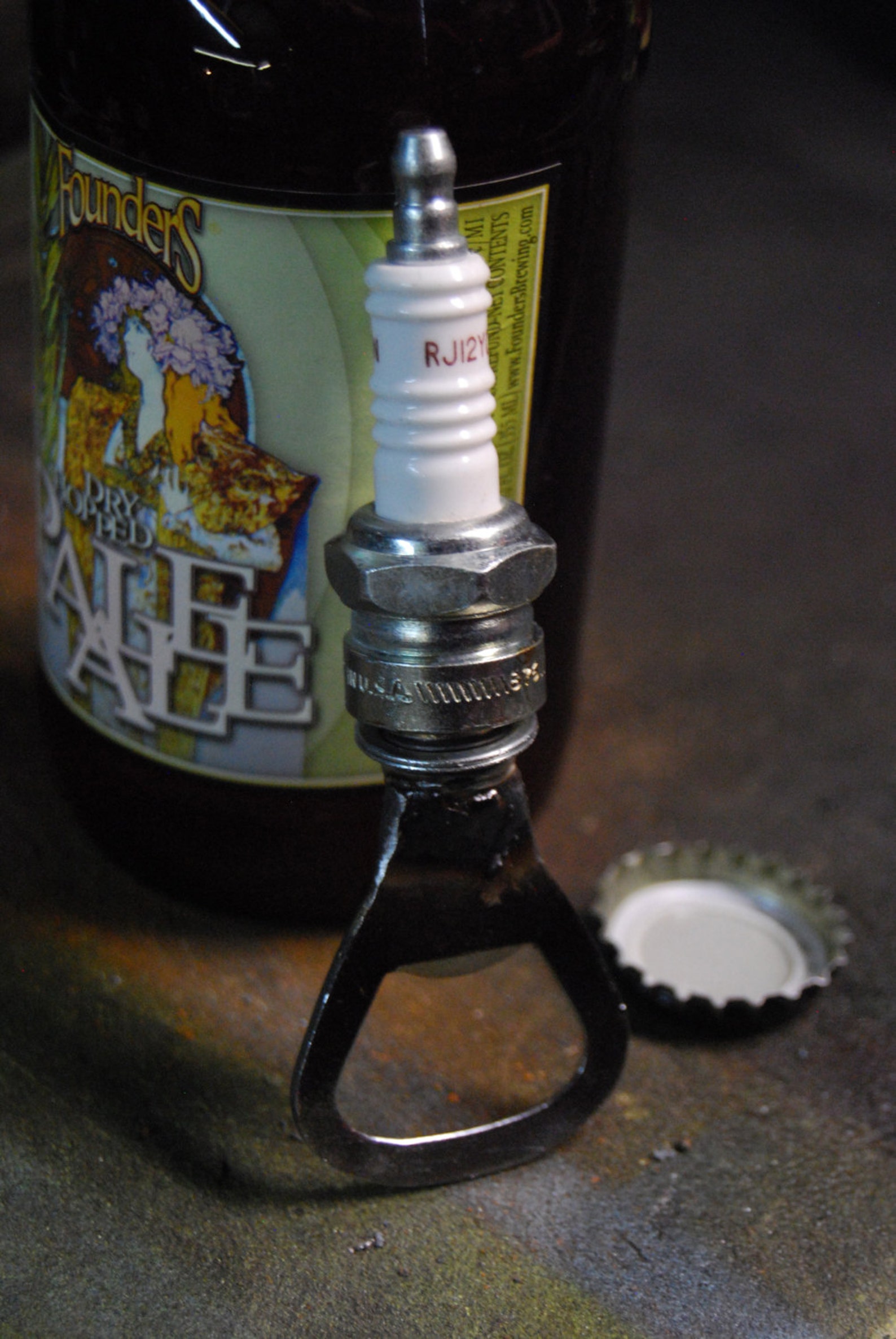 Spark Plug Bottle Opener - Etsy