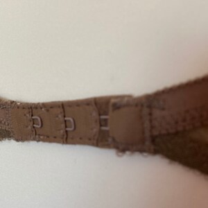 Vintage 1970s 1980s Coffee Brown Beige Lace Gossard Bra - Etsy