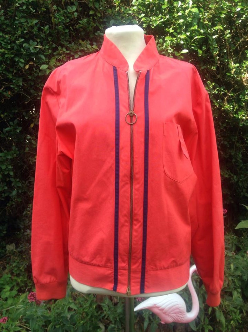 Vintage 1960s Red Wind-cheater Swingster Motor Racing | Etsy