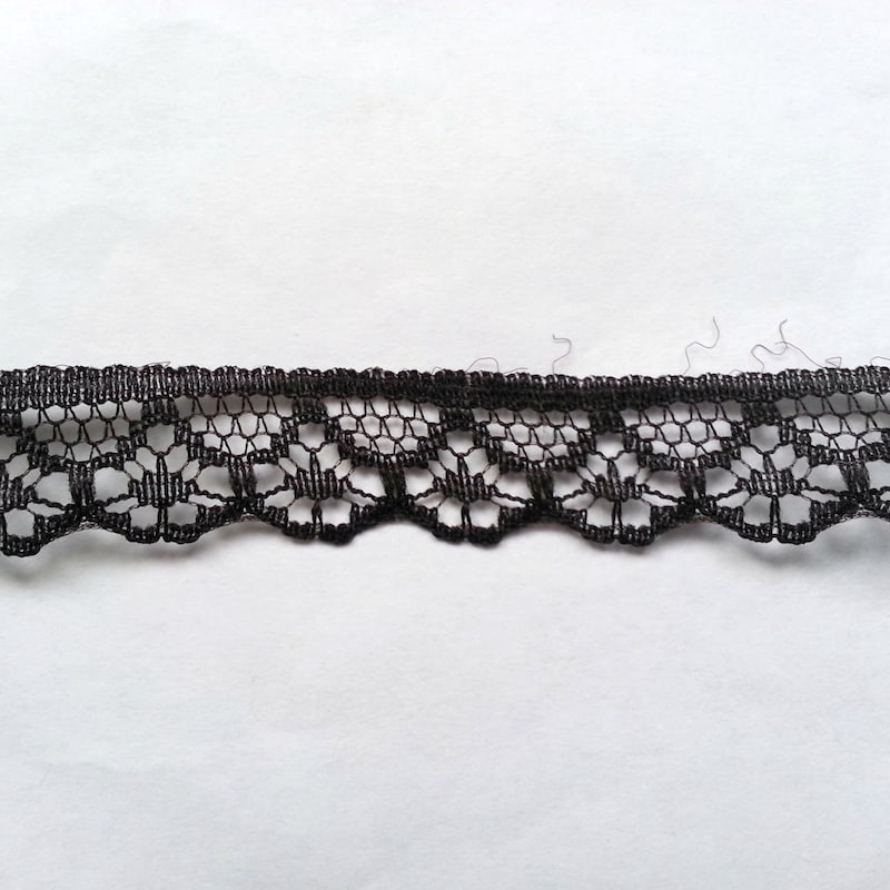 Black Lace Trim - Etsy